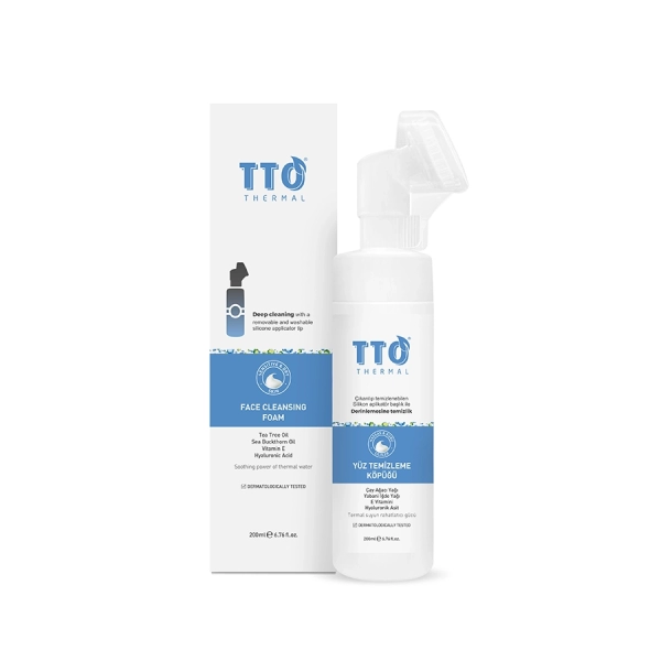 TTO THERMAL FACE CLEANSING FOAM 200ML - With Applicator - JEOMED İLAÇ ...